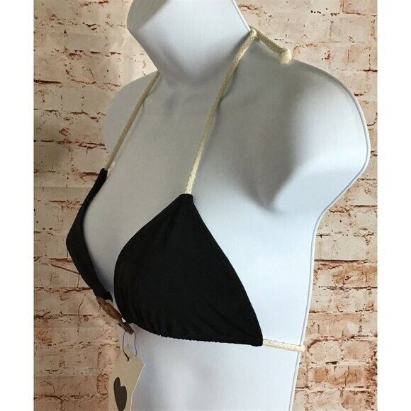 Undrest. by the Sea | Swim | Undrest By The Sea String Bikini Top Black ...